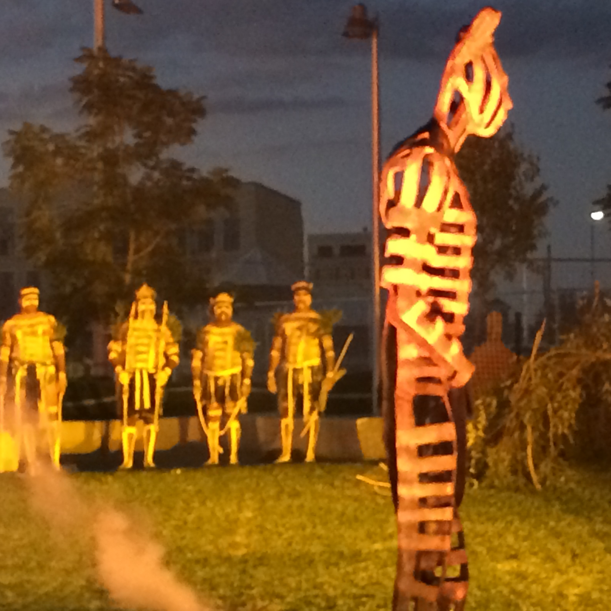 Koorden Sculptures in Kings Square | Chaney Architecture